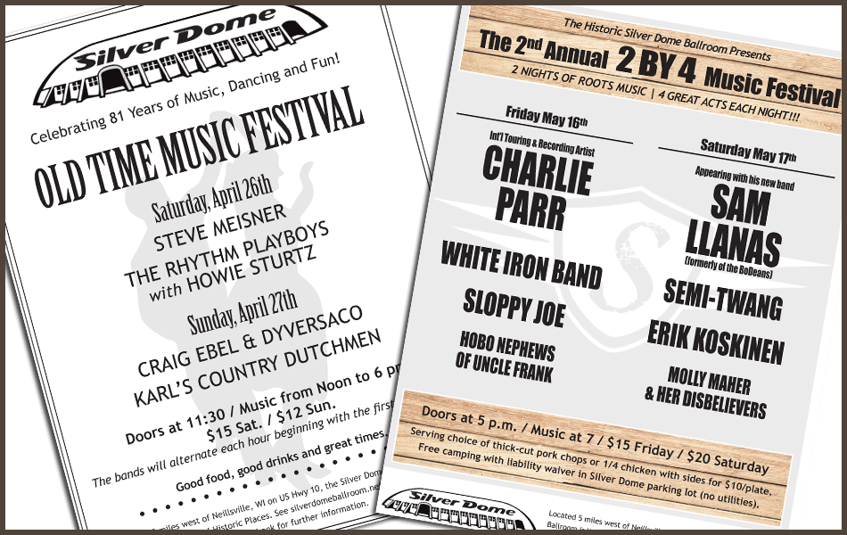 poster2014 – Silver Dome Ballroom